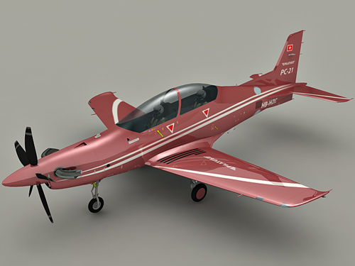 Pilatus PC-21 3d model