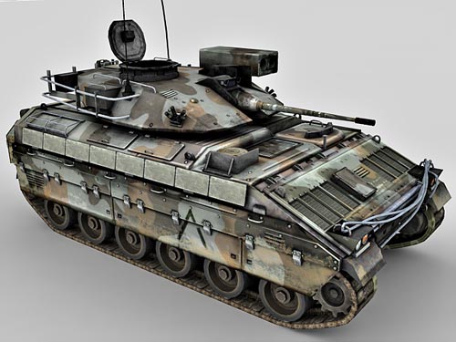 Armoured personnel carrier – APC 3d model